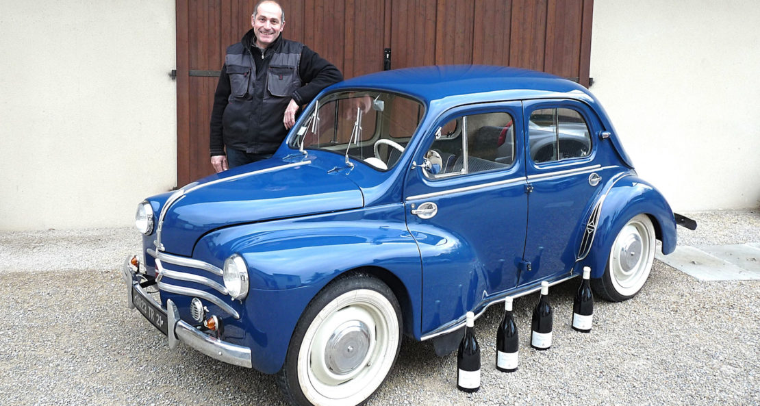 La 4 CV Renault, une page d'Histoire de France en bougogne | Vins & Vintage